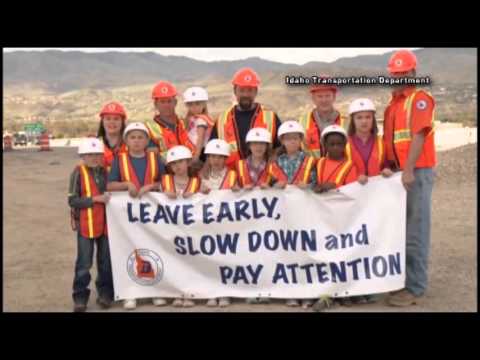 The Idaho Transportation Department Wants Idaho Drivers To Slow Down for Road Construction