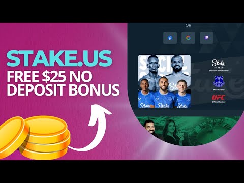 Stake.us Free $25 No Deposit Bonus β Claim Instantly in 2025!