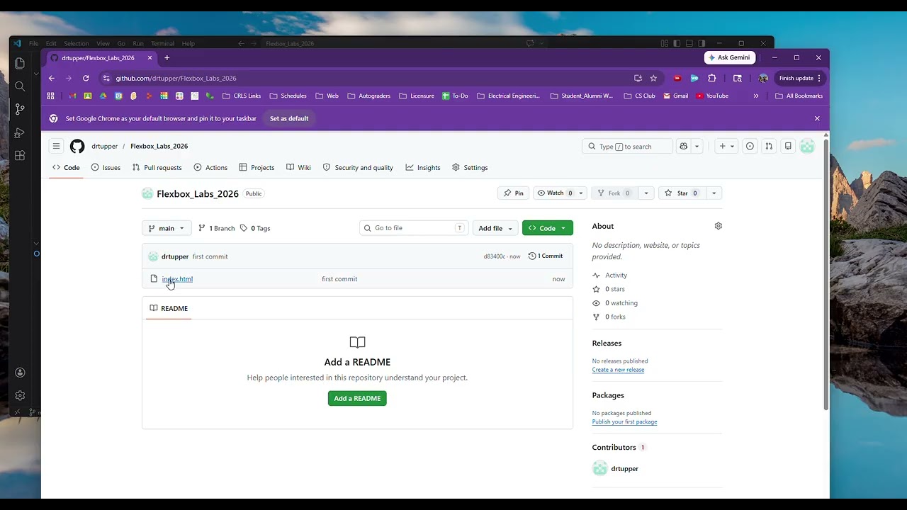 Set Up FlexboxLabs GitHub
