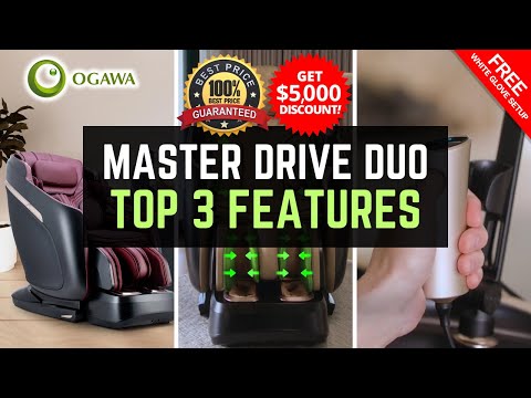 Costco Massage Chair - Ogawa Master Drive Duo Top 3 Features & Benefits