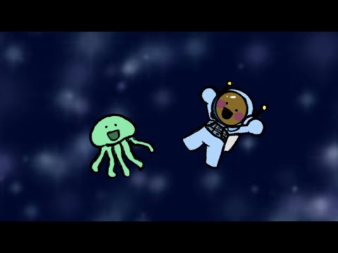 First Contact but they sent dj yellow up there instead - Rhythm Heaven Animation