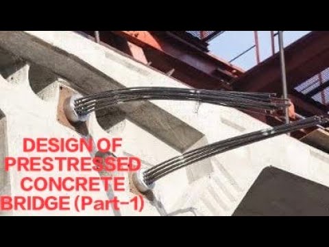 Design of prestressed concrete slab bridge (Part-1) as per IRC 6, IRC 112 & IS 1343
