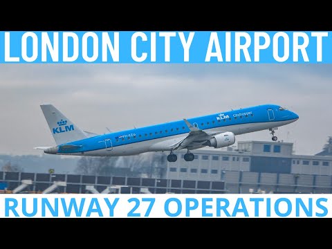 London City Airport Plane spotting | Morning Arrivals and Departures
