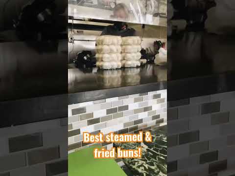 Best steamed and fried meat buns #hawkerfood #streetfood #chinese #vietnamese #california #shorts