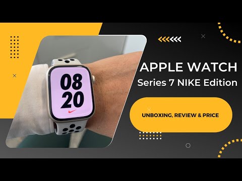 APPLE WATCH SERIES 7 CELLULAR NIKE EDITION 45mm [Unboxing, Review $ Price]