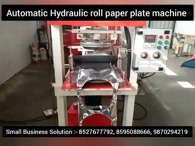 Paper Plate Making Machine - Paper Plate Multipurpose Machine ...