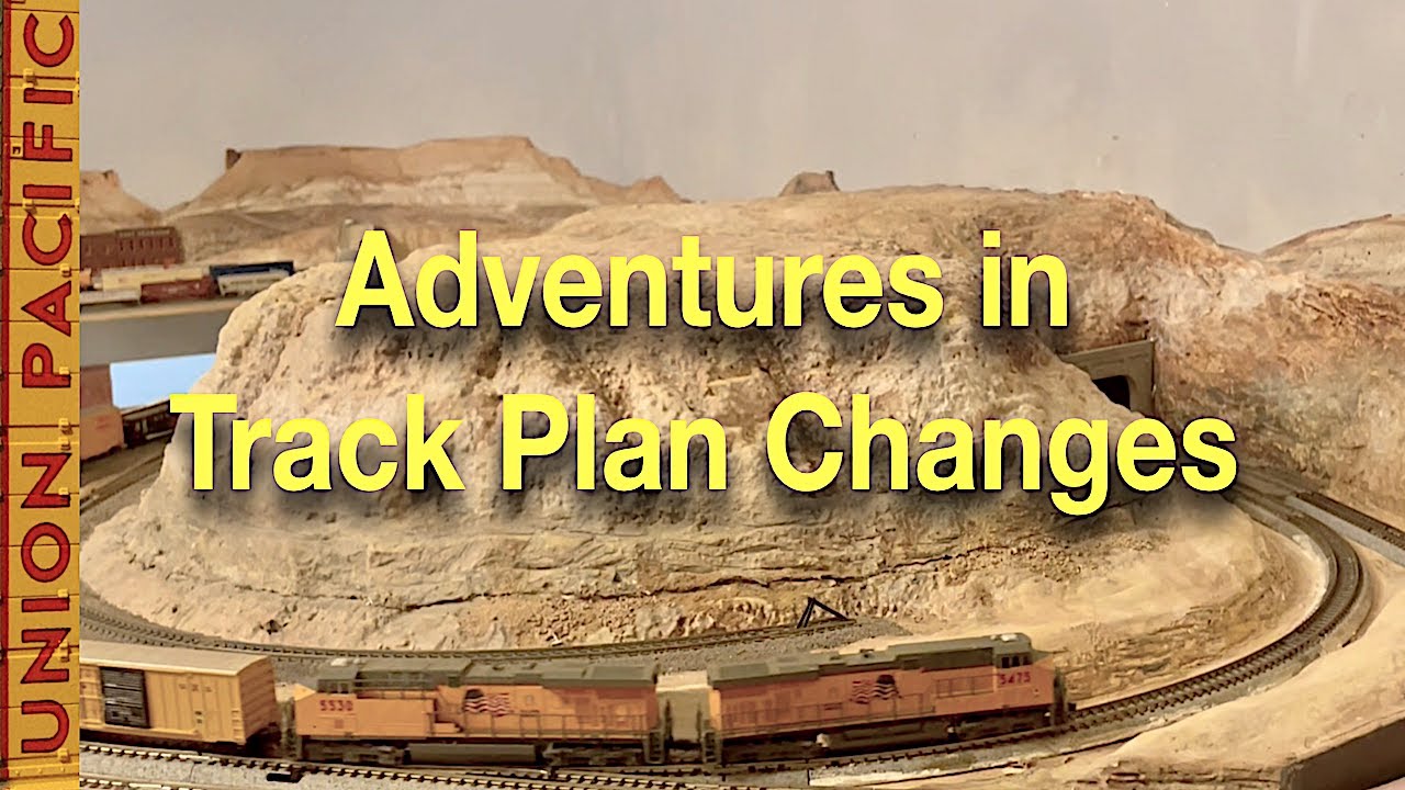 Adventures in Track Plan Changes on My N-Scale Layout