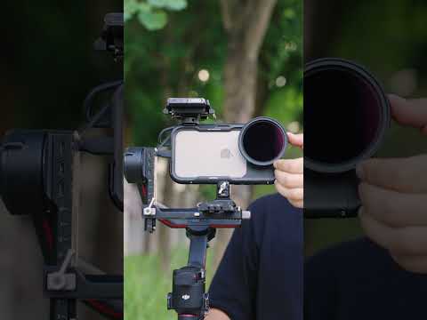 NEEWER iPhone 16 Pro Max phone cage + ND/CPL filters +DJI Stabilizer = οΌ