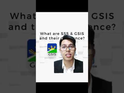 What are SSS & GSIS?