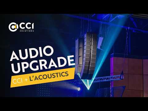 Major Audio Upgrade at Faith Chapel - L'Acoustics and CCI