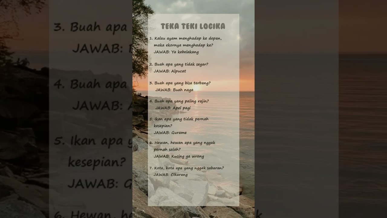 Teka teki logika yang sangat sulit😭😭#tekateki #shortsviral