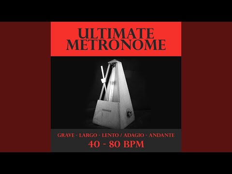 Metronome - 51 BPM - Lento / Adagio