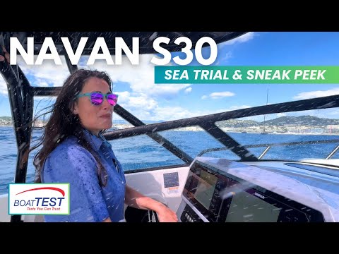 Extreme Conditions on the NAVAN S30 at Cannes | Sea Trial with BoatTEST