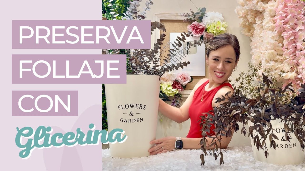 PRESERVE NATURAL FOLIAGE WITH GLYCERIN 🌿 STEP-BY-STEP GUIDE 🍂 LASTS FOR YEARS!