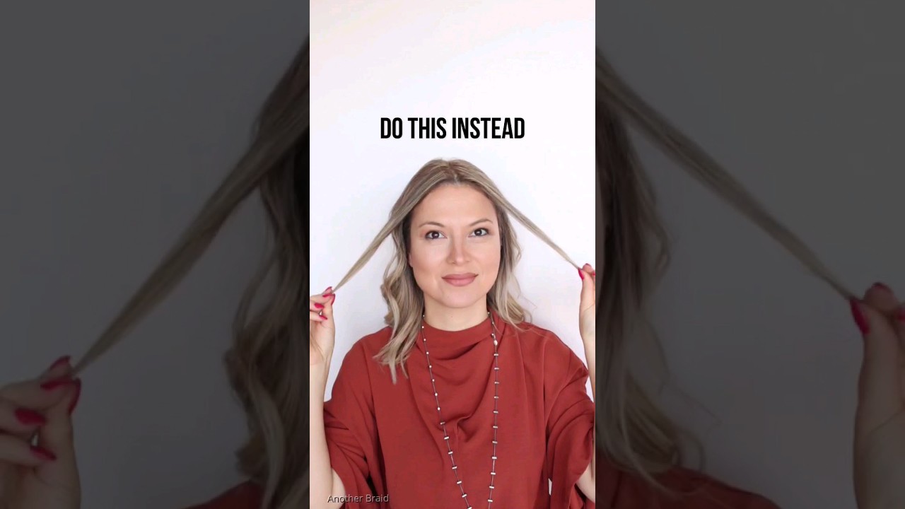 If your hair is always behind your ears, try this hack #hairstyles #hairstylehacks #hair
