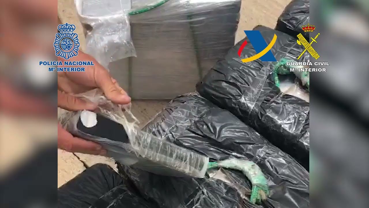 Intervenidos 450 kilogramos de cocaína en un contenedor con origen en Brasil