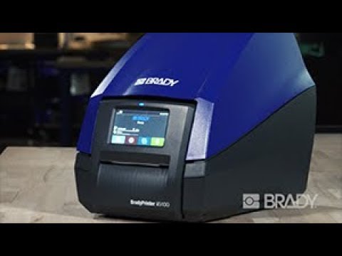 BradyPrinter i5100 label printer | Overview