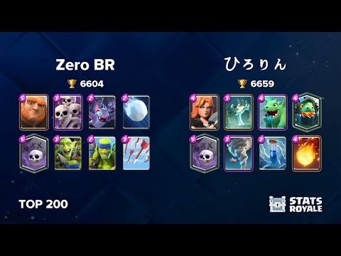 Zero BR vs ひろりん [TOP 200]