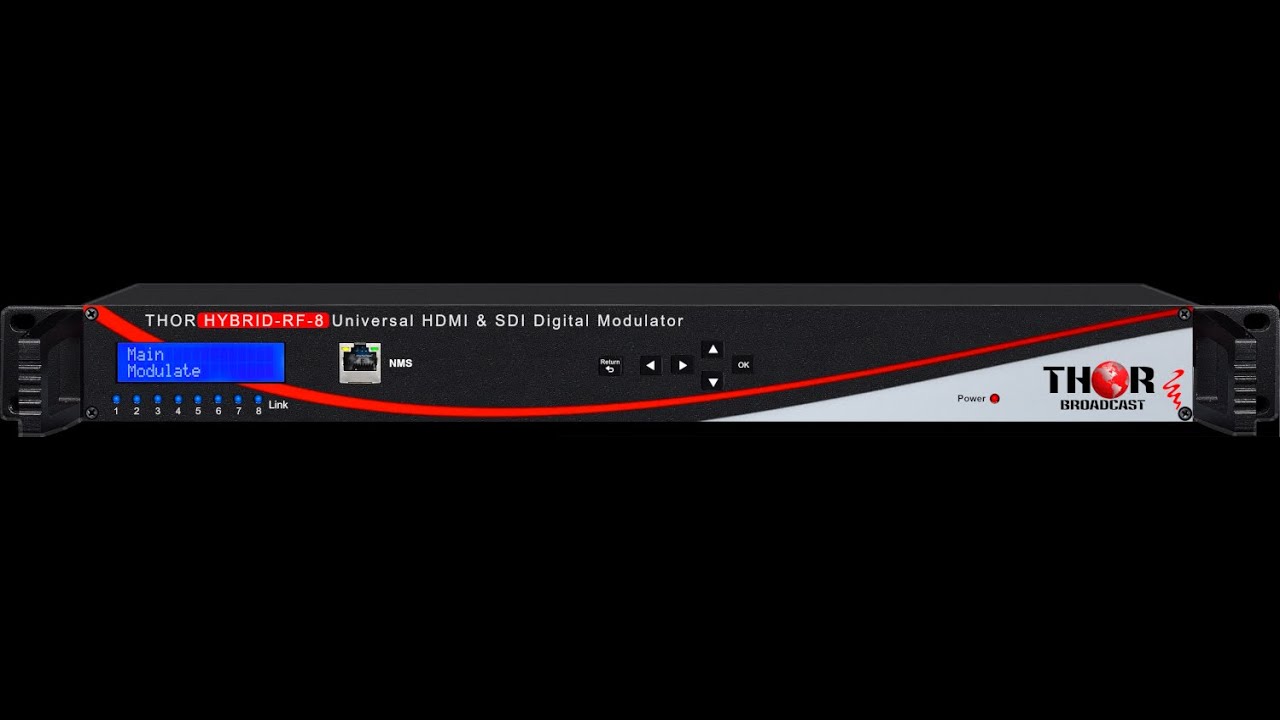Unboxing Thor HYBRID  8 HDSDI HDMI Clear CATV RF Modulator QAM, ATSC, DVB T, ISDB T HDCP compliant,