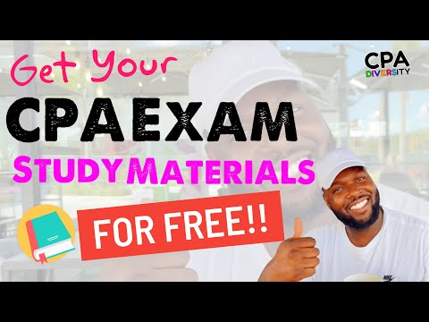 How To Get CPA Exam Study Material For FREE!!! (@cpadiversity)