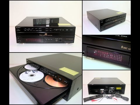 SONY CDP-C315M 5 Disc Changer CD Player
