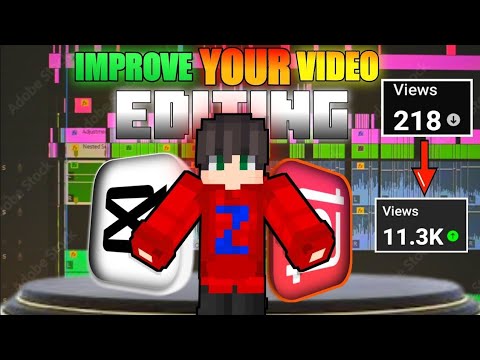Edit Engaging Videos???? || How To Edit Minecraft Videos In Mobile ✅
