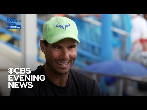 CBS News Exclusive: Tennis star Rafael Nadal on overcoming injury to pursue history