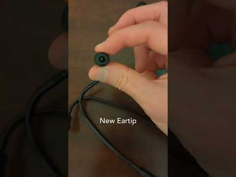 Replace stethoscope eartip