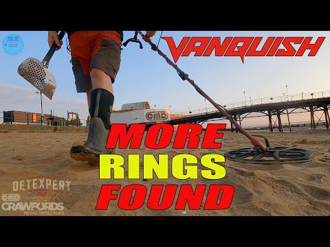 Minelab VANQUISH. Metal Detecting on the beach