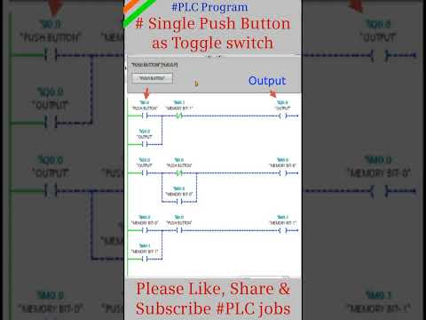 Single Push button as Toggle switch