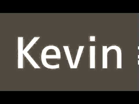 How to say Kevin in Spanish