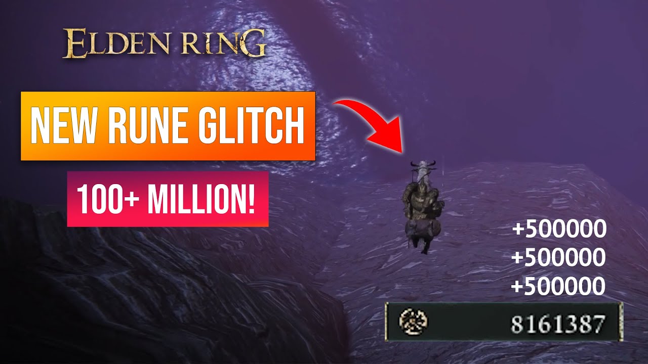 Elden Ring New Rune Farm Part 3 | Rune Glitch | Easy Method! 600K Per Second!