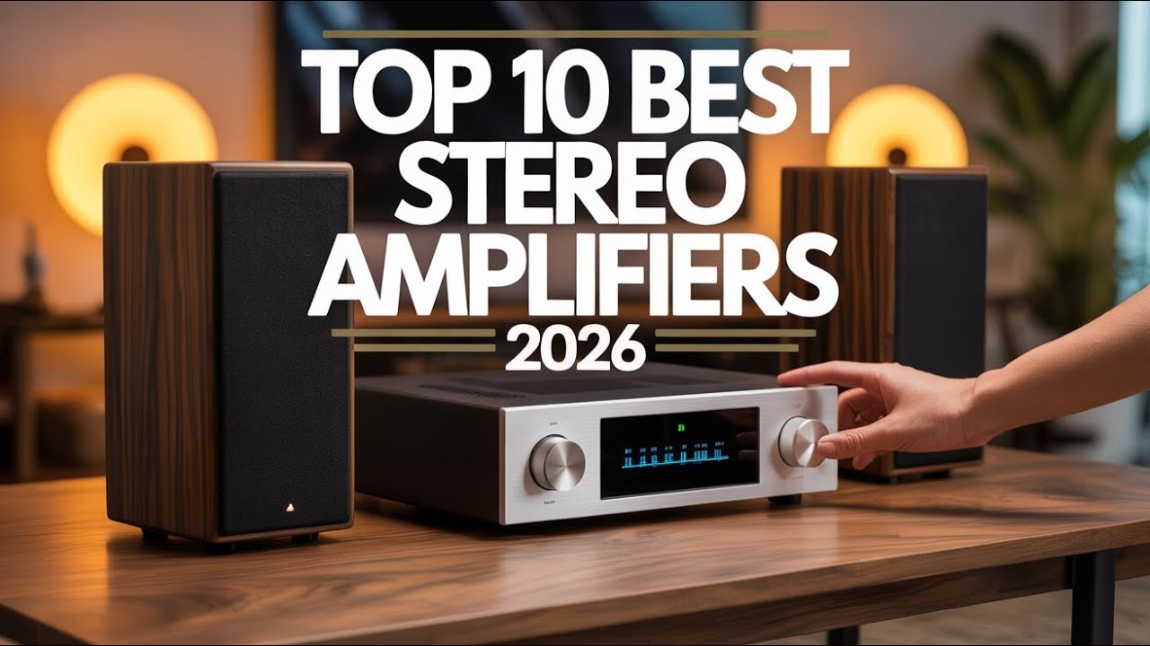 Top 10 Stereo Amplifiers 2026 – Ultimate Power & Crystal-Clear Sound!