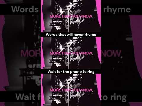 words that will never rhyme blink 182 more than you know