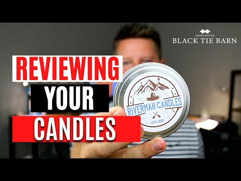 Candle Testing & Review "RIVERMAN CANDLES" | LOTS OF CANDLES | 464, Beeswax, & Coconut Wax