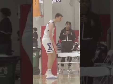 🔴 Olivier Rioux 7'6 Teeneger Tallest!! Next George Muresan! Ironman Reb #Shorts