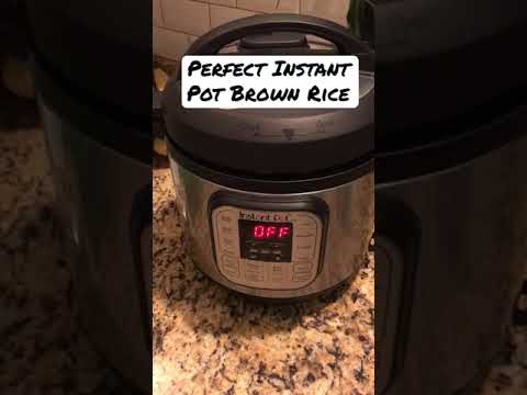 EASY Perfect Instant Pot Brown Rice Every Time!