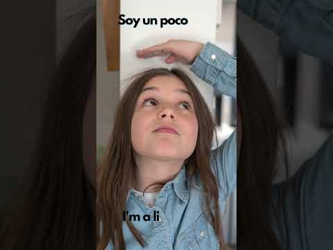 I'm little taller than you. #spanish #español #newdayspanish #newdaylanguage #taller