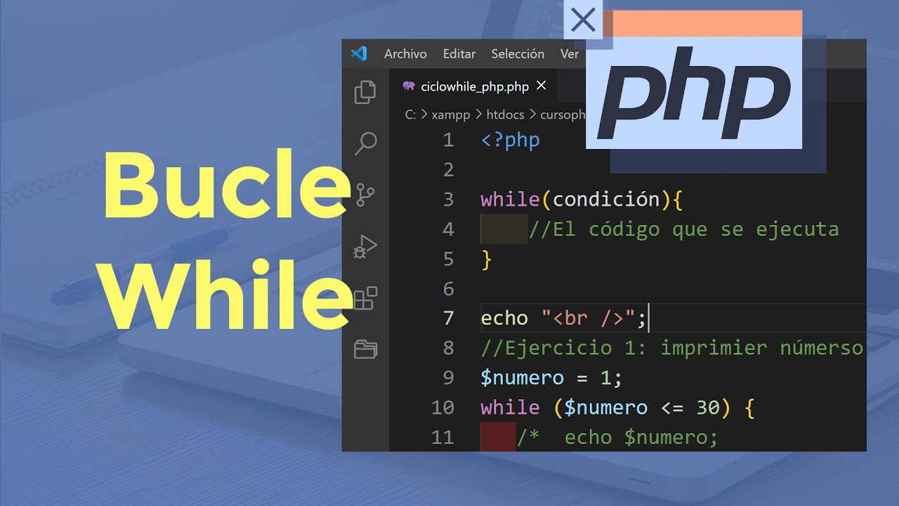🆕 PHP while Php - Creating a While Loop Solución