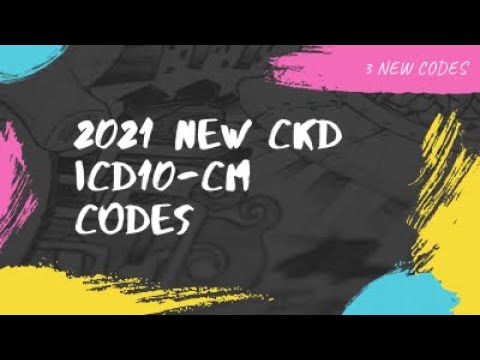 2021 NEW CHRONIC KIDNEY DISEASE (CKD) ICD10 CODES!!! Part 1