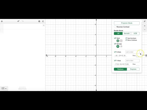 How to use Desmos online graphing calculator
