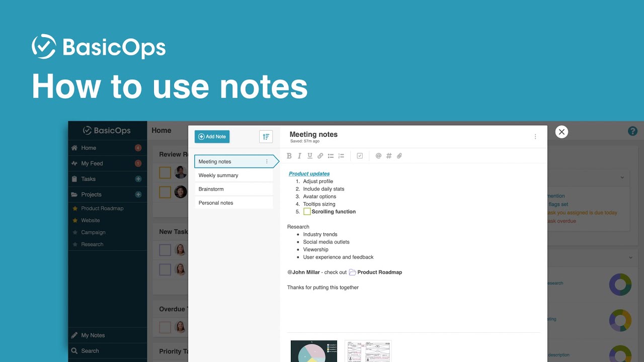 BasicOps: How to use notes