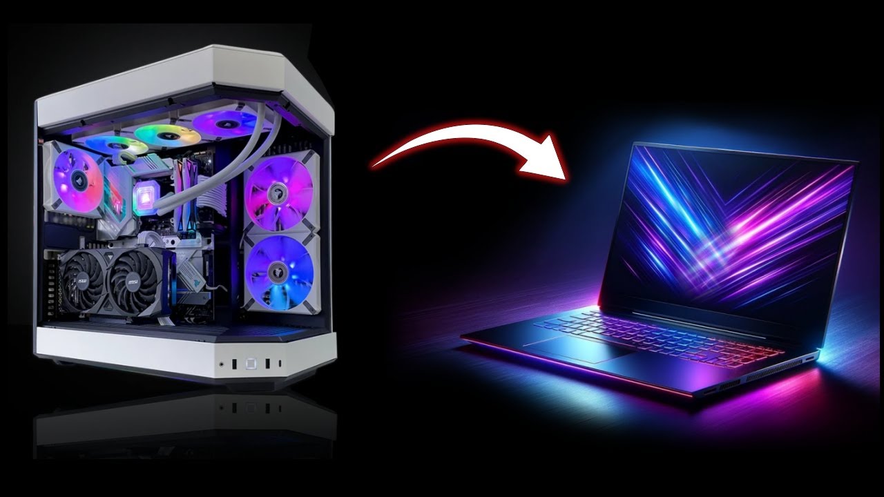 Part 1: Building the Ultimate DIY Gaming Laptop w/ Desktop Parts