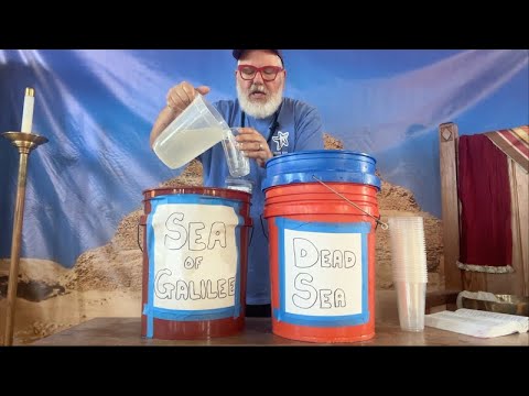 The Two Seas (OBJECT LESSON) – Teaching Them