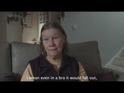 Wearing an Extra Large Breast Form - Sue | Boost Crowdfunding Campaign