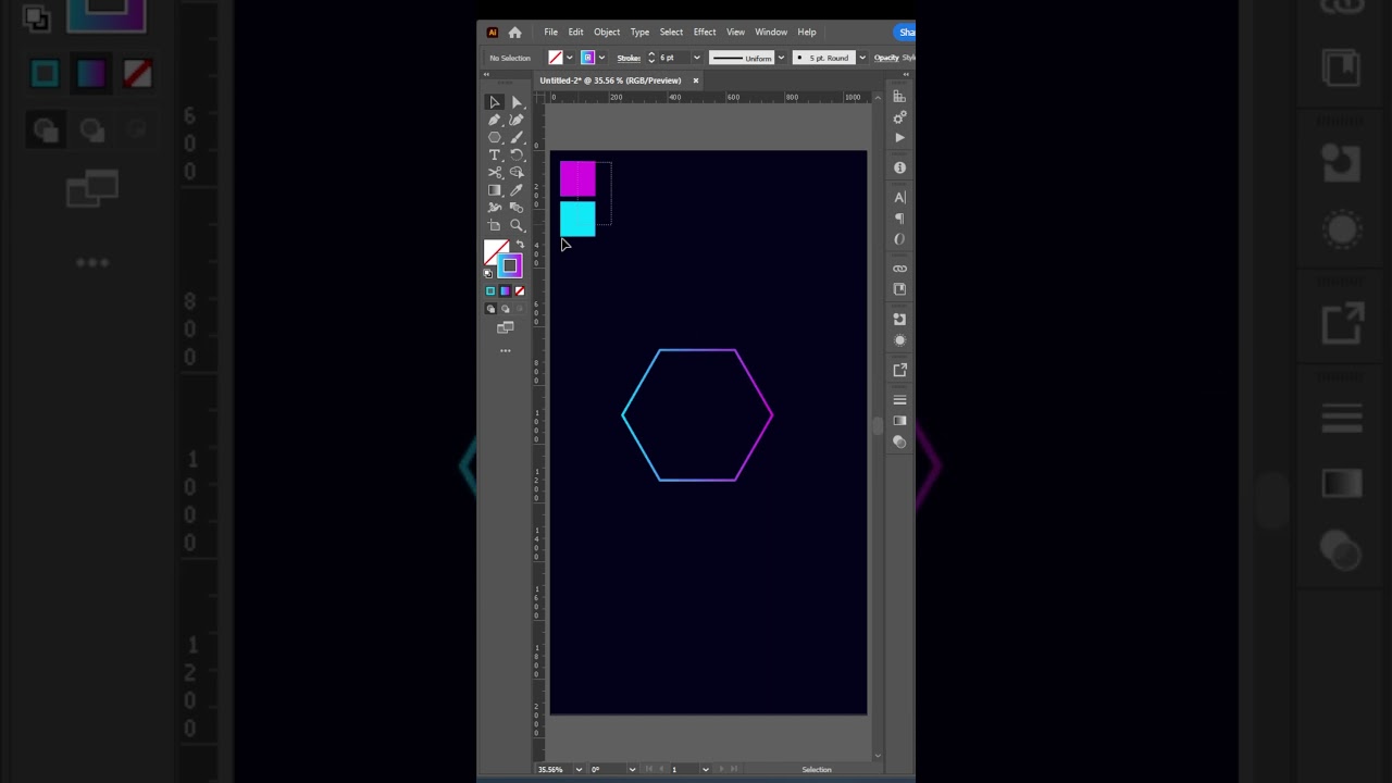 Hexagon Geometric Pattern Illustration #illustrationartists #illustratortutorial #graphics_designer