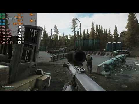 Fps Benchmark TARKOV Customs Map Dec.2nd.2024 - SORRY, NO HOT GIRLS IN THIS ONE