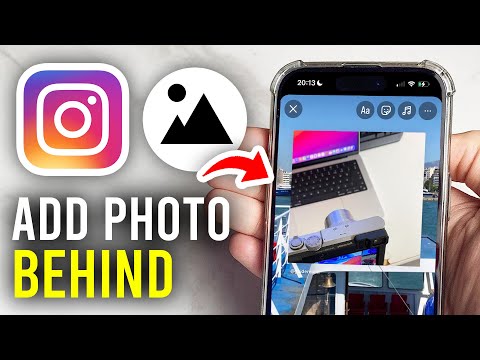 How To Add Background Photo When Sharing Post On Instagram Story - Full Guide