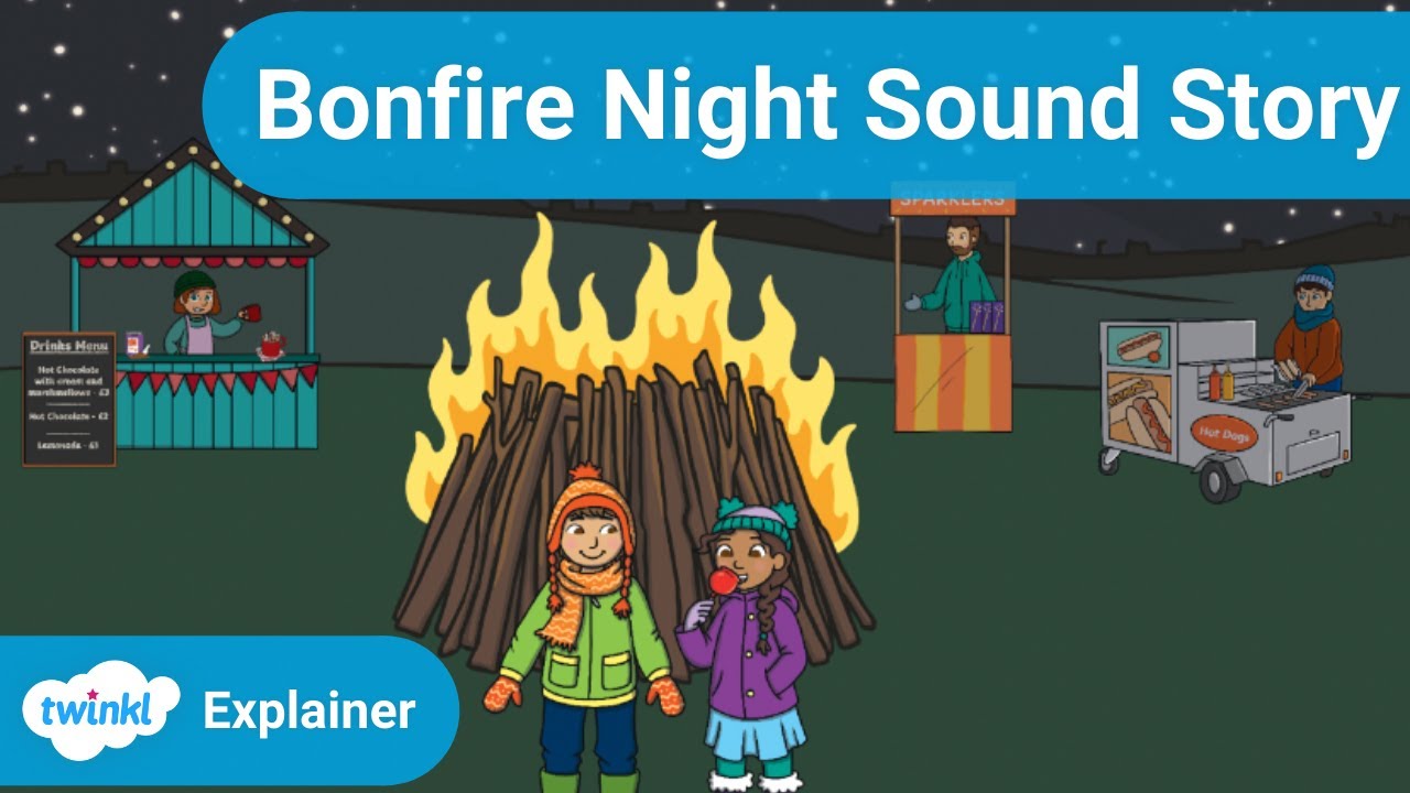 Using Our Bonfire Night Sound Story PowerPoint