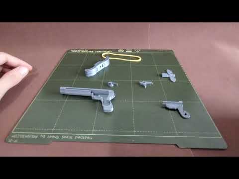 3D file Crossbow Keychain Toothpick Shooter 🗝️ ・3D print object to ...